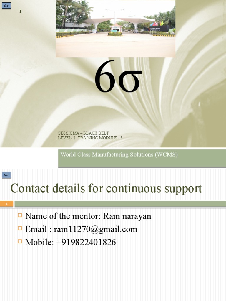 Module 5 Training Material Pdf Confidence Interval Standard Deviation