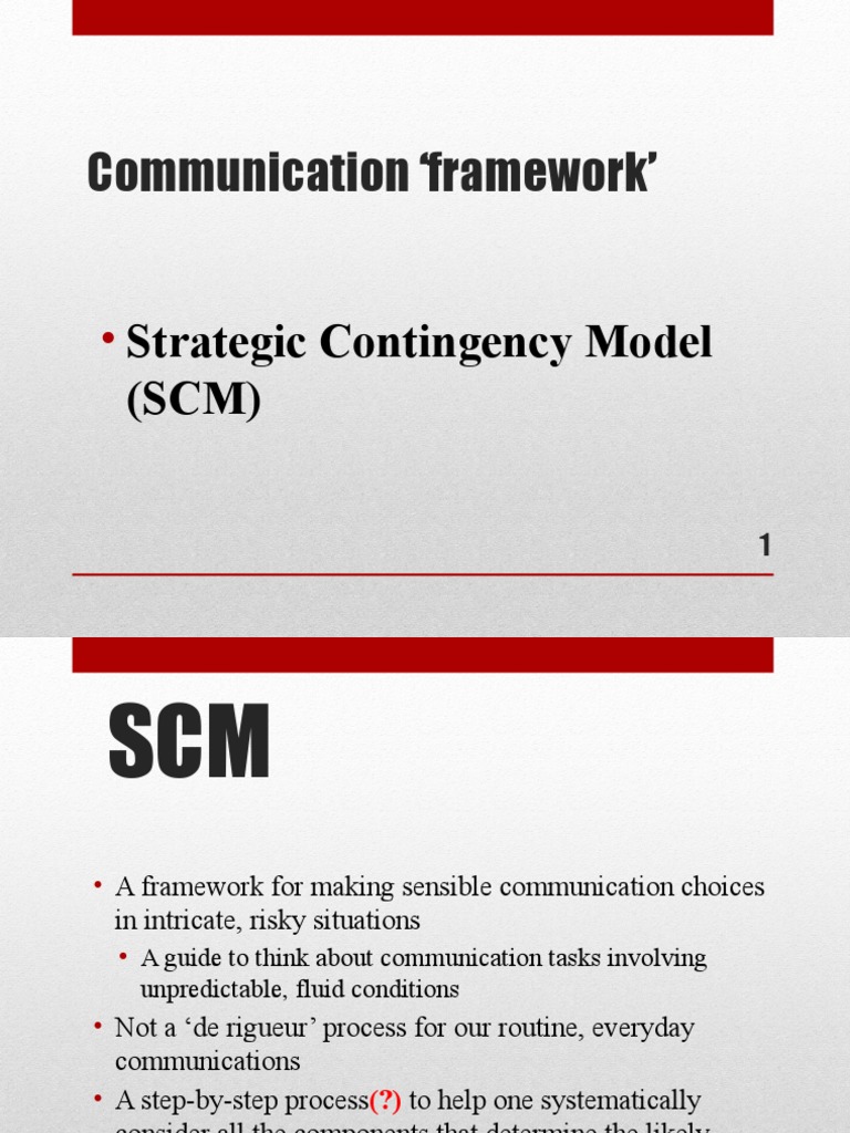 Notes - Strategic Communication Model | PDF | Credibility | Communication