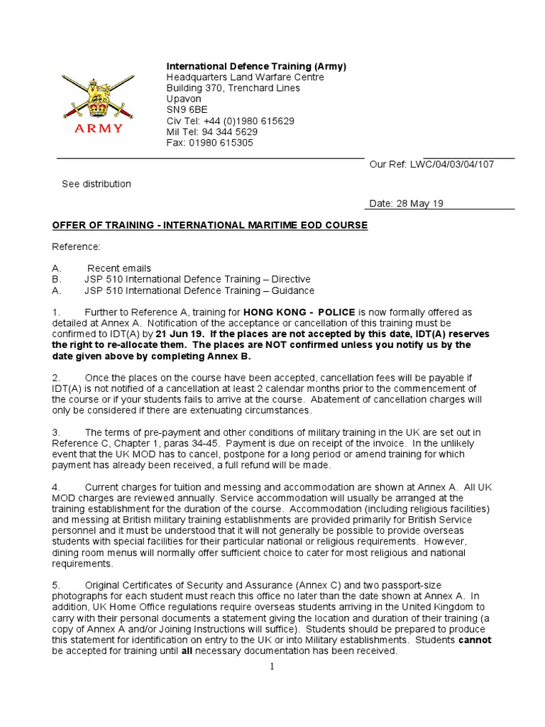 Ministry of Defence Documents | PDF | Bomb Disposal | Classified ...