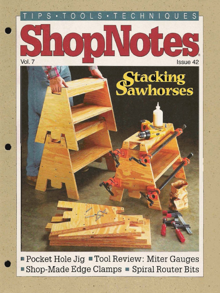 ShopNotes Issue 42 PDF | PDF | Metalworking | Decorative Arts