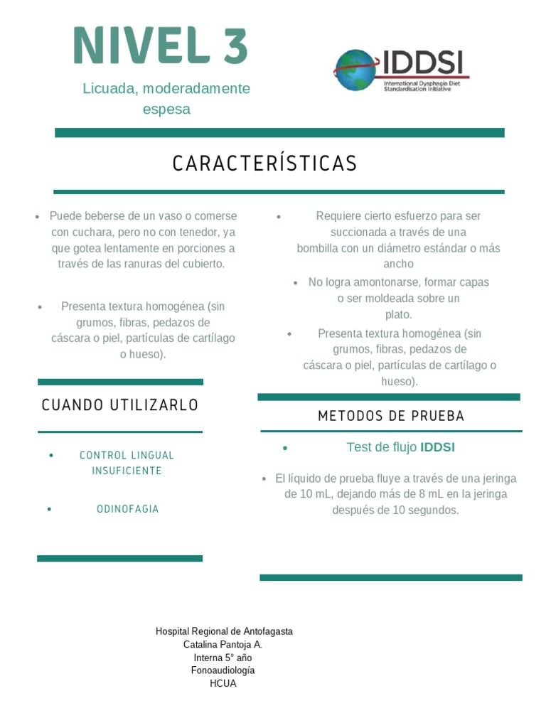 Nivel 3 Iddsi | PDF | Naturaleza