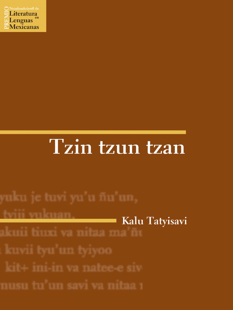 Tzin Tzun Tzan | PDF | Poesía
