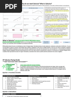 Subject Grade 12 Calculus Notes | PDF | Teaching Methods & Materials