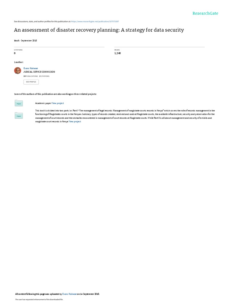 DRP Strategies | PDF | Disaster Recovery | Natural Disasters