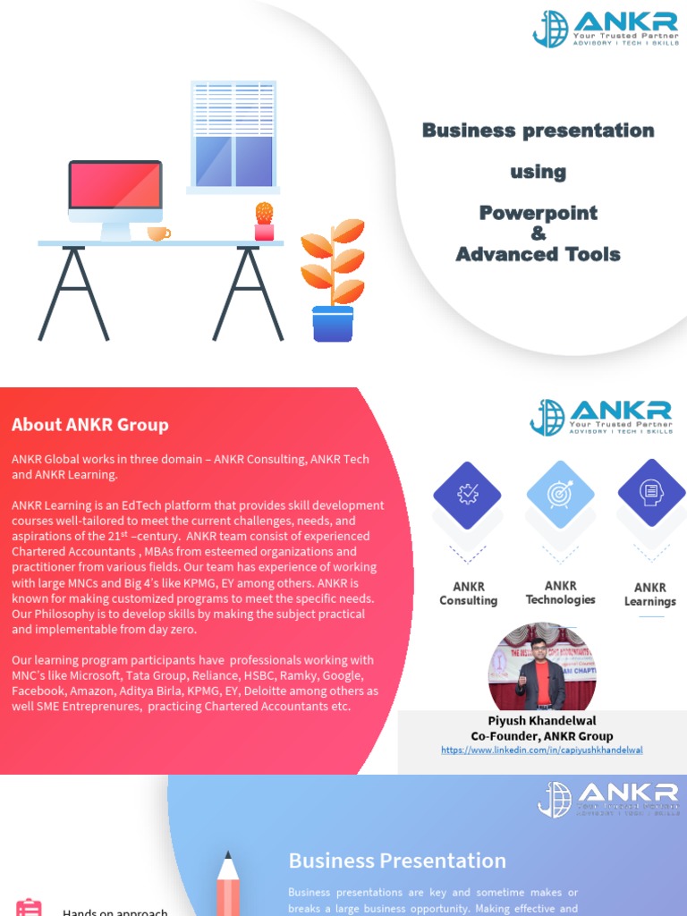 Business Presentation - Using PPT v1 | PDF | Microsoft Power Point ...