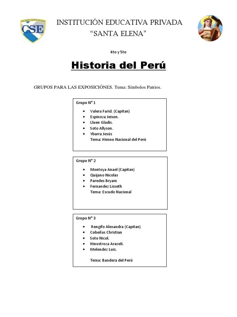 Exposiciónes 4to y 5to de Secundaria | PDF