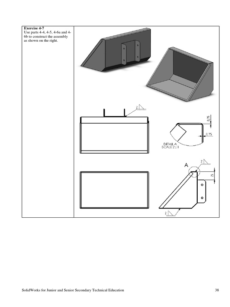 Use Parts 4-4, 4-5, 4-6a and 4-6b To Construct The Assembly As Shown On ...