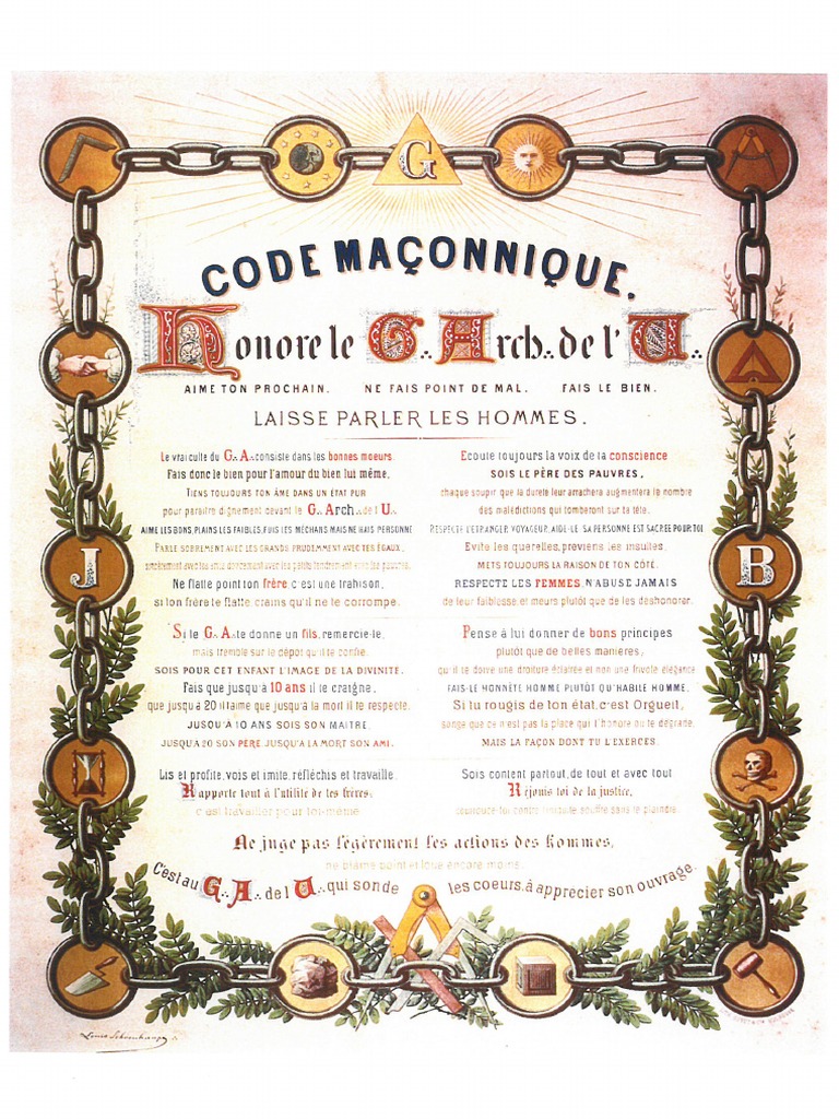 Code Maçonnique | PDF