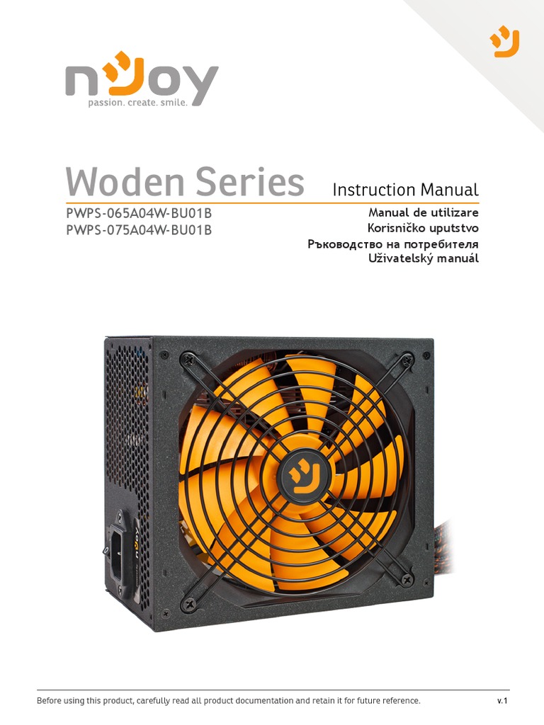 (FOR VIEW) Njoy - PSU - Woden Seris - User - Manual | PDF ...