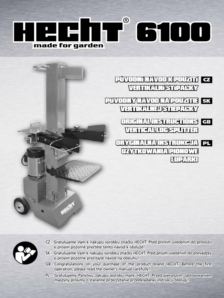 HECHT 6100 Manual GB PDF | PDF