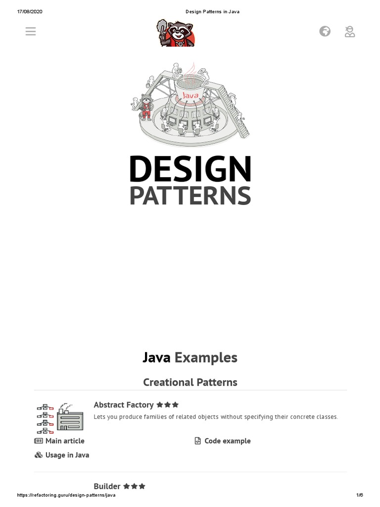 Design Patterns In Java Pdf Class Computer Programming Inheritance Object Oriented