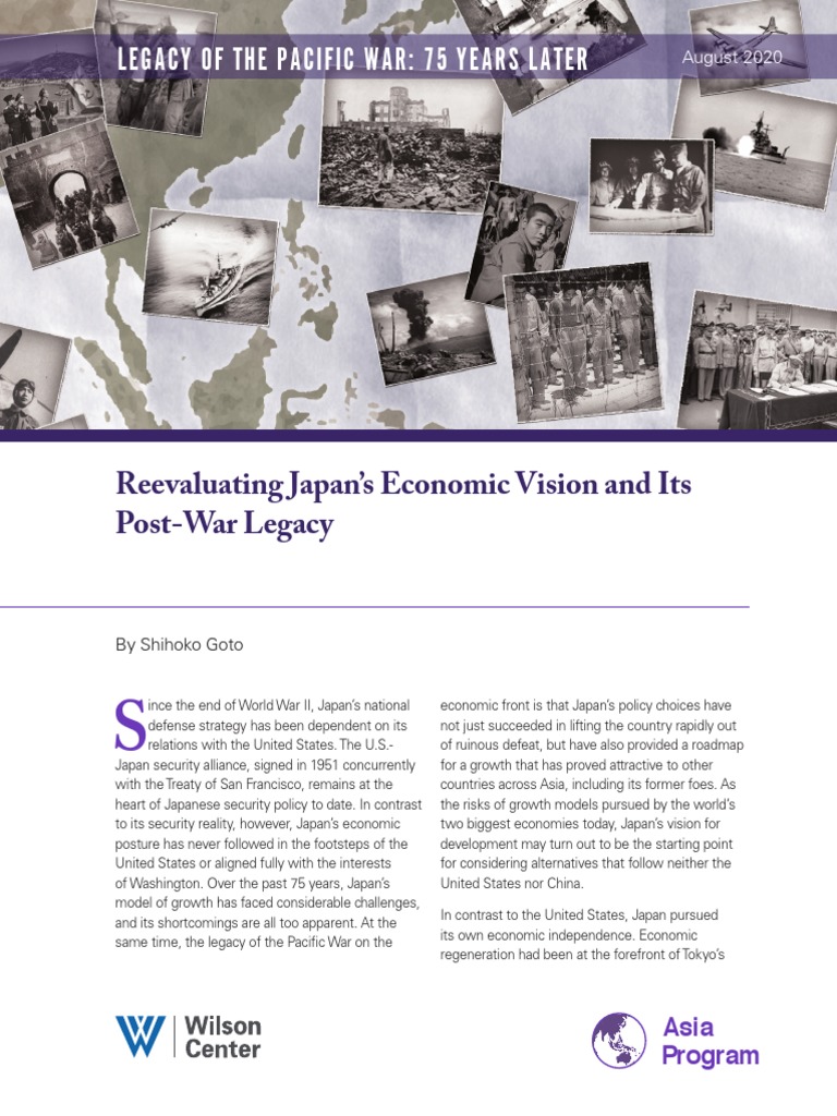 Japan's Economic Legacy Post-WWII | PDF | Japan | China