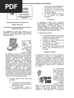 Evaluación de Informatica Grado Tercero 2017 | PDF | Herramientas ...