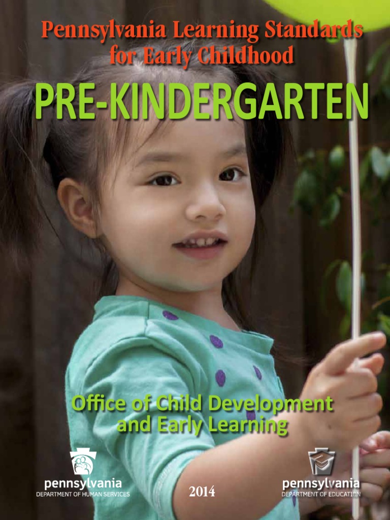 Early Learning Standards For Prekindergarten in PA PDF | PDF | Early ...