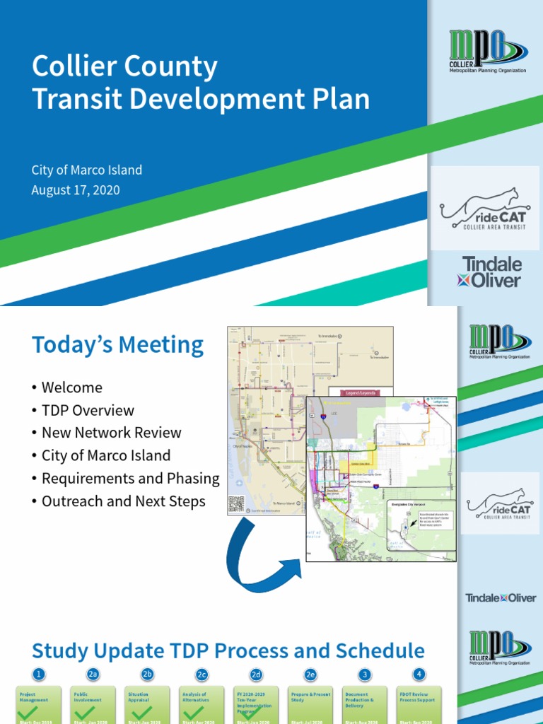 Collier County Transit Development Plan Presentation For Marco Island ...
