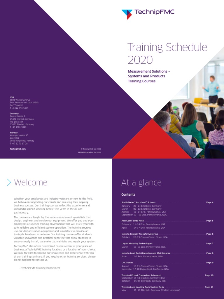Global Training Brochure Rev 1 Fmsm025 | PDF