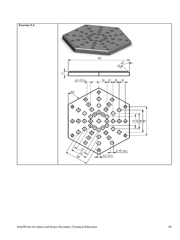 Exercise 5-2: Solidworks For Junior and Senior Secondary Technical ...