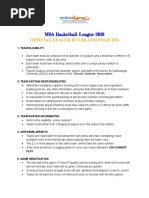 Basketball Welcome Letter | PDF | Sports & Recreation