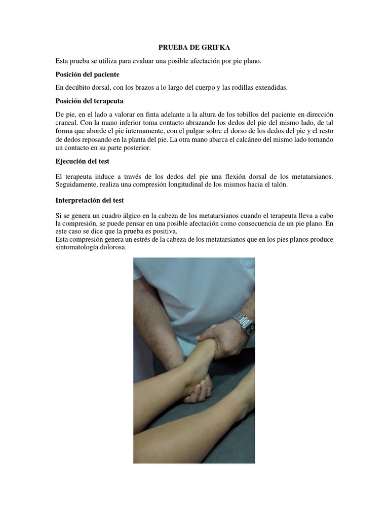 Evaluación de Pruebas para Tobillo y Pie | PDF | Pie | Tobillo