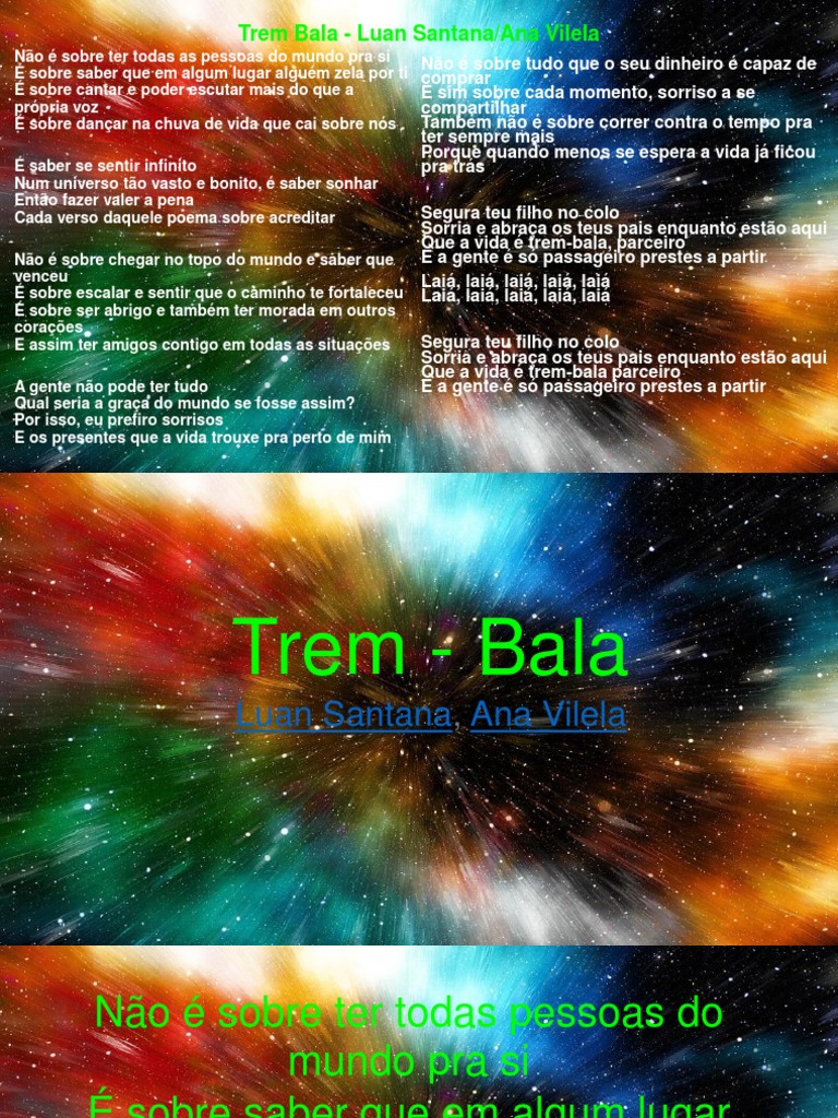 Trem Bala | PDF