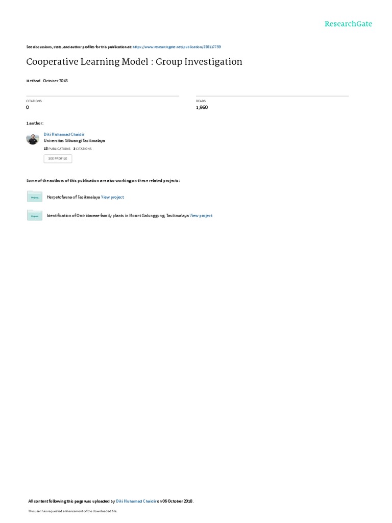 Group Investigation | PDF