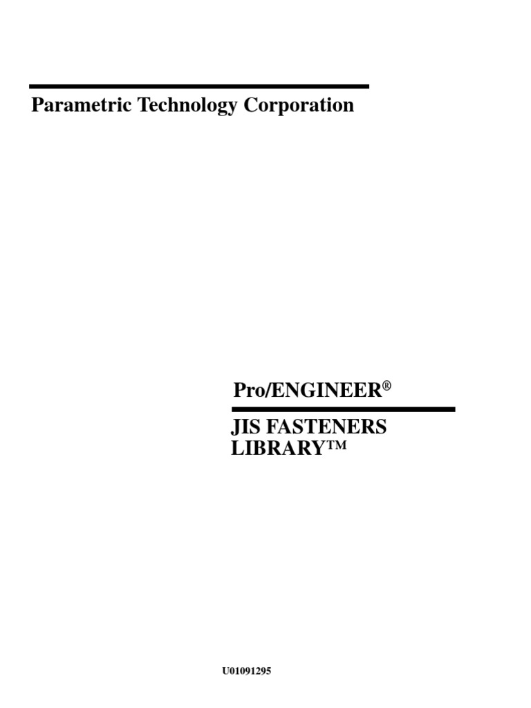 JIS Fasteners Lib PDF | PDF | Screw | Nut (Hardware)