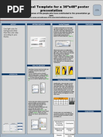 A2 Poster Presentation Template | PDF | Page Layout | Typefaces