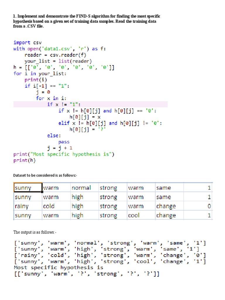 Ml Lab Programs Pdf