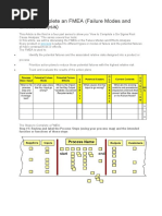 AMEF in Lean Manufacturing Process Analysis | PDF | Business