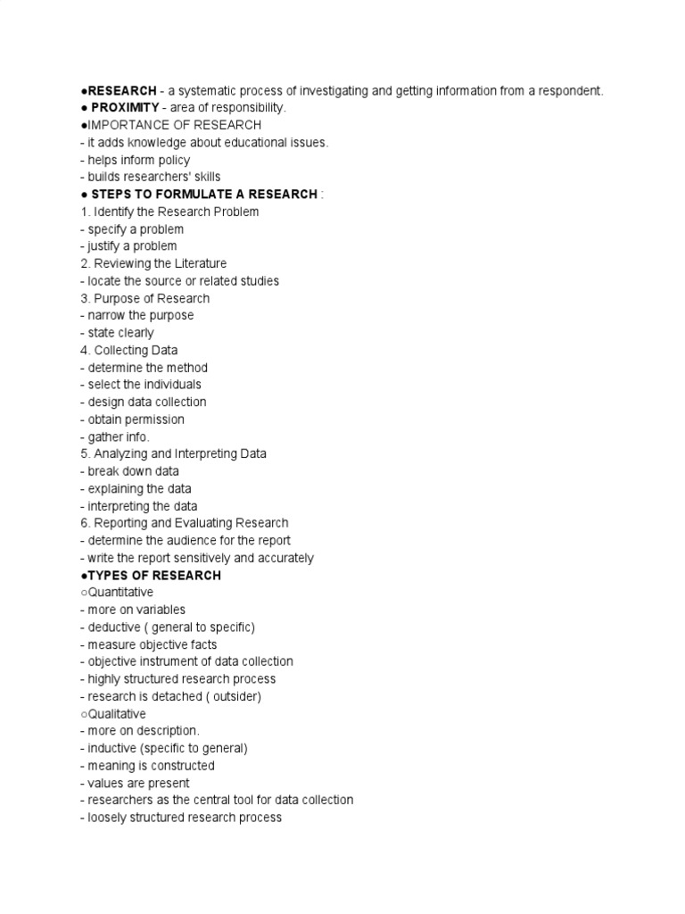 Practical Research 1 | PDF