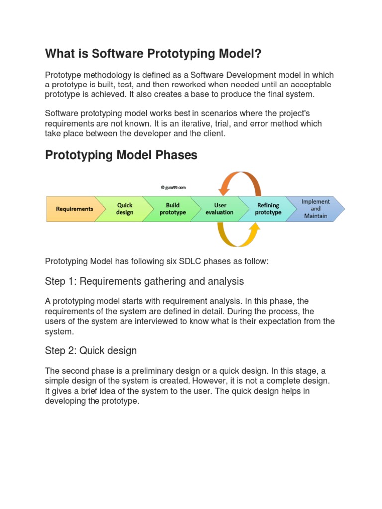 Prototyping HCI | PDF | Software Prototyping | Software Development Process