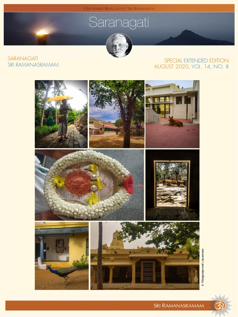 Saranagathi Enewsletter August 2020 | PDF | Ramana Maharshi | Mahatma ...