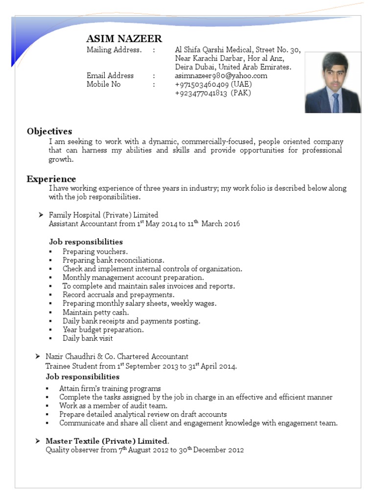 Updated CV Asim 2 | Download Free PDF | Learning | Behavior Modification
