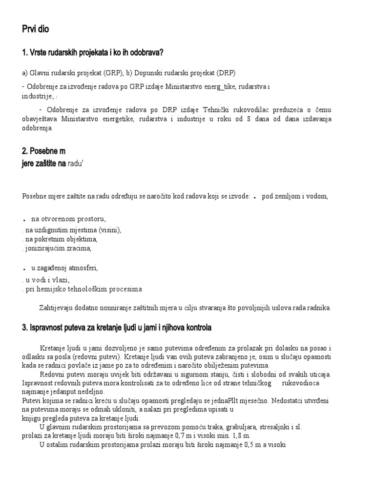 Pitanja Za Strucni | PDF