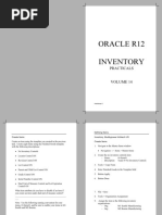Oracle Inventory User Guide | PDF | Inventory | Receipt