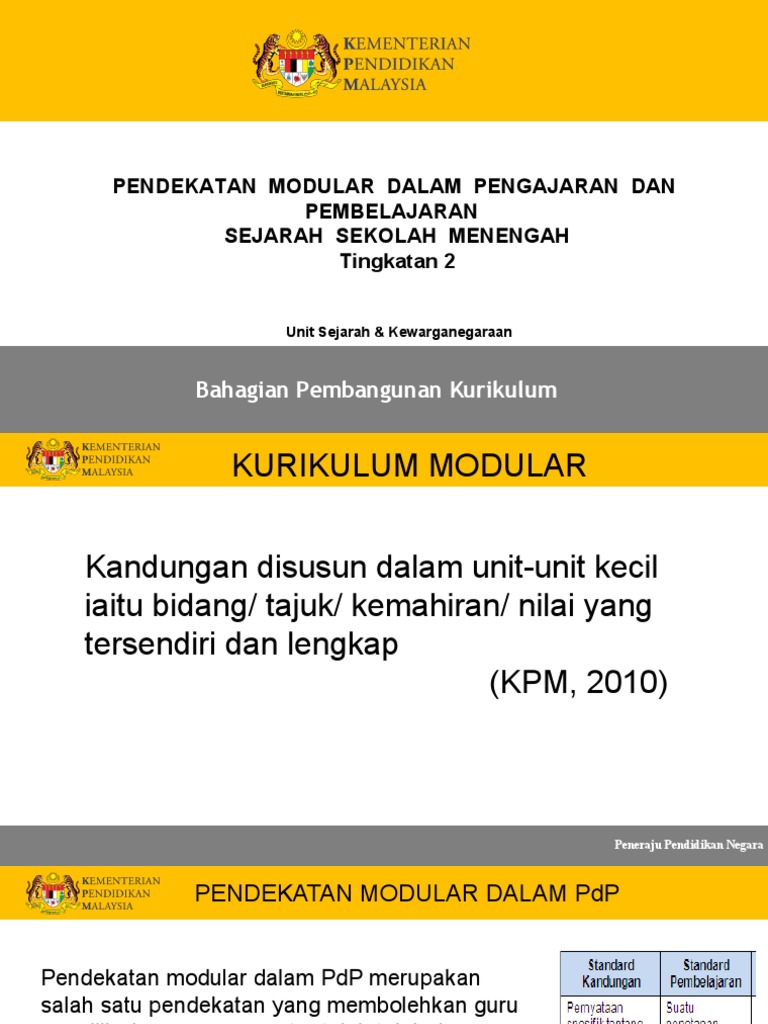Pendekatan Modular | PDF
