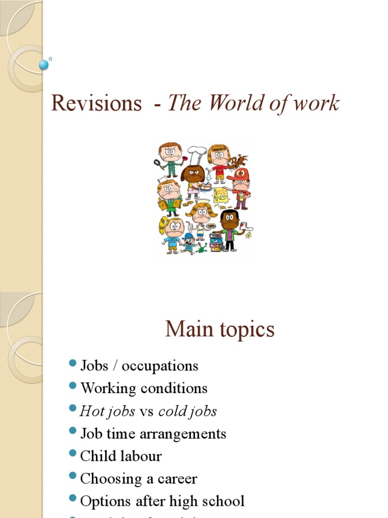 Unit1.The World of Work | PDF | Linguistics
