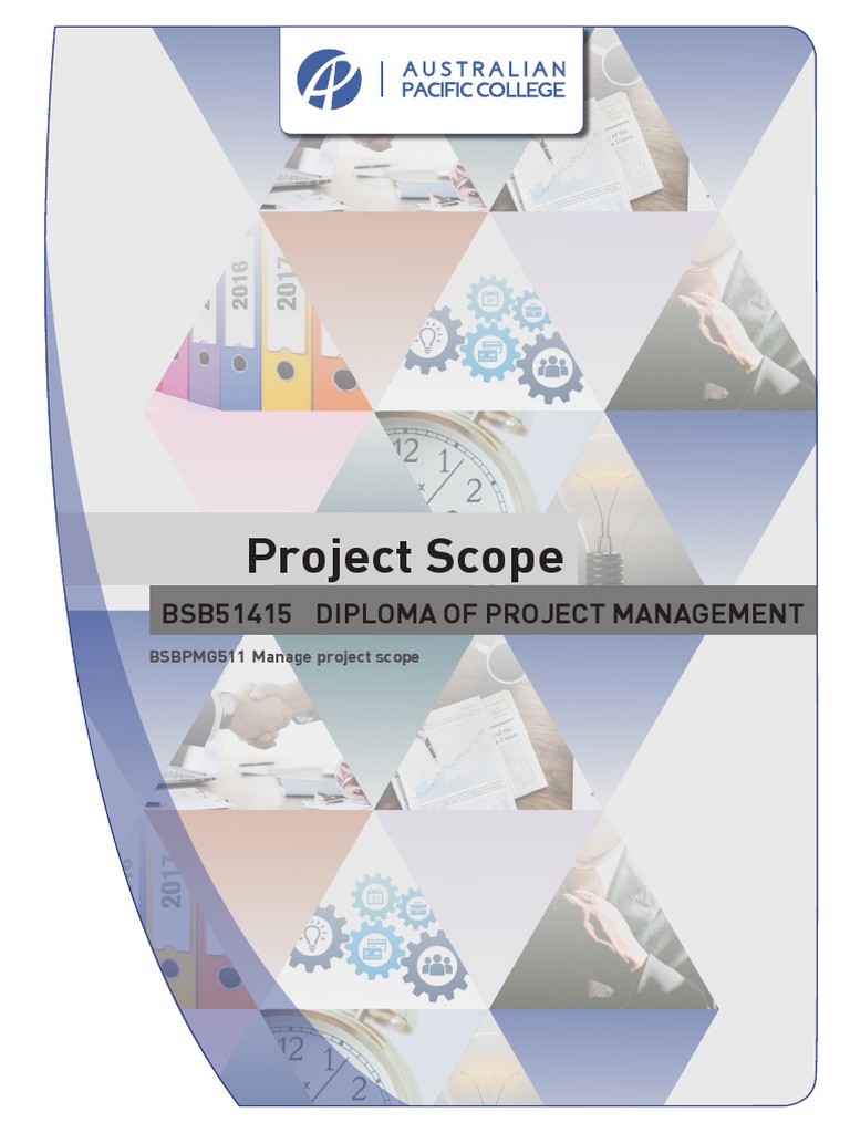 Project Scope - Workbook - v1.5 PDF | PDF | Project Management | Business