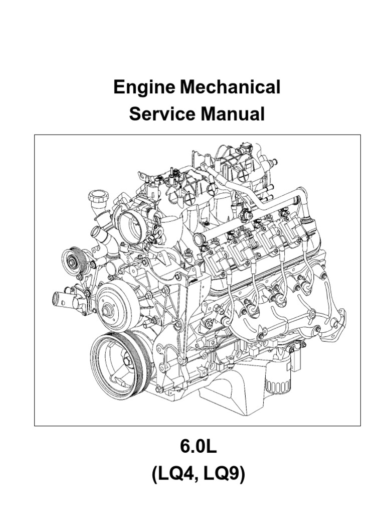 LQ4 and LQ9 Engine Specifications | PDF | Piston | Cylinder (Engine)