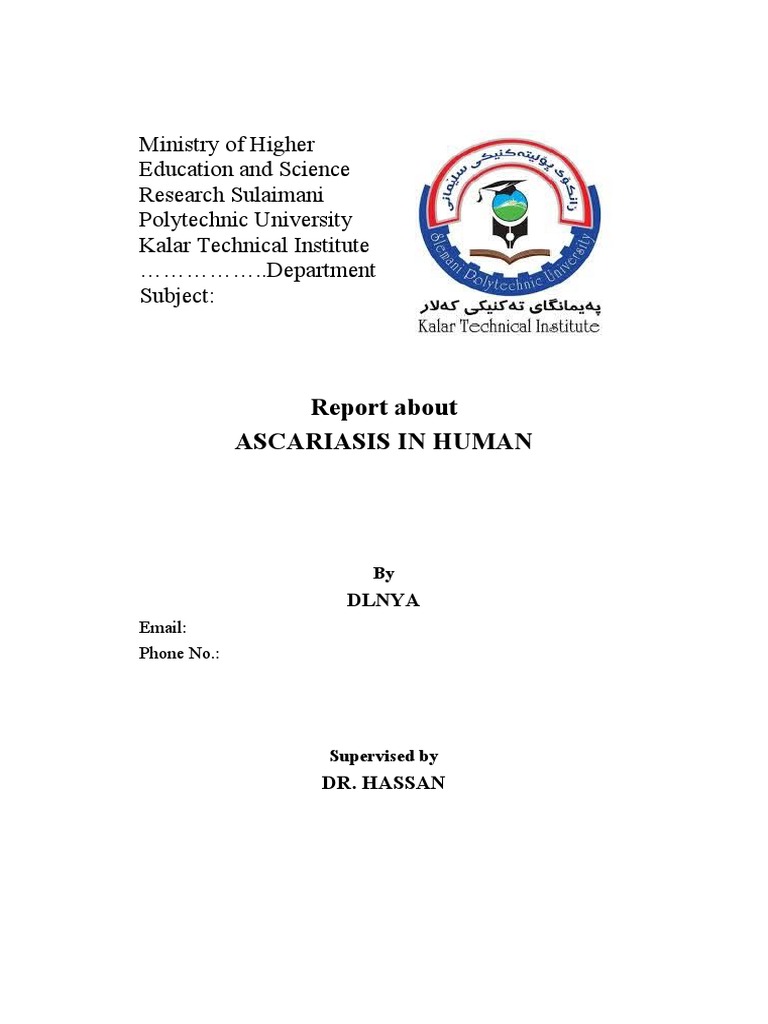 Ministry of Higher Education and Science Research Sulaimani Polytechnic ...