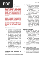 Reciprocal Obligations | PDF | Breach Of Contract | Damages