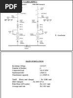 X (VCB) : SLD - Kribhco Bhawan (33Kv/415V) | PDF