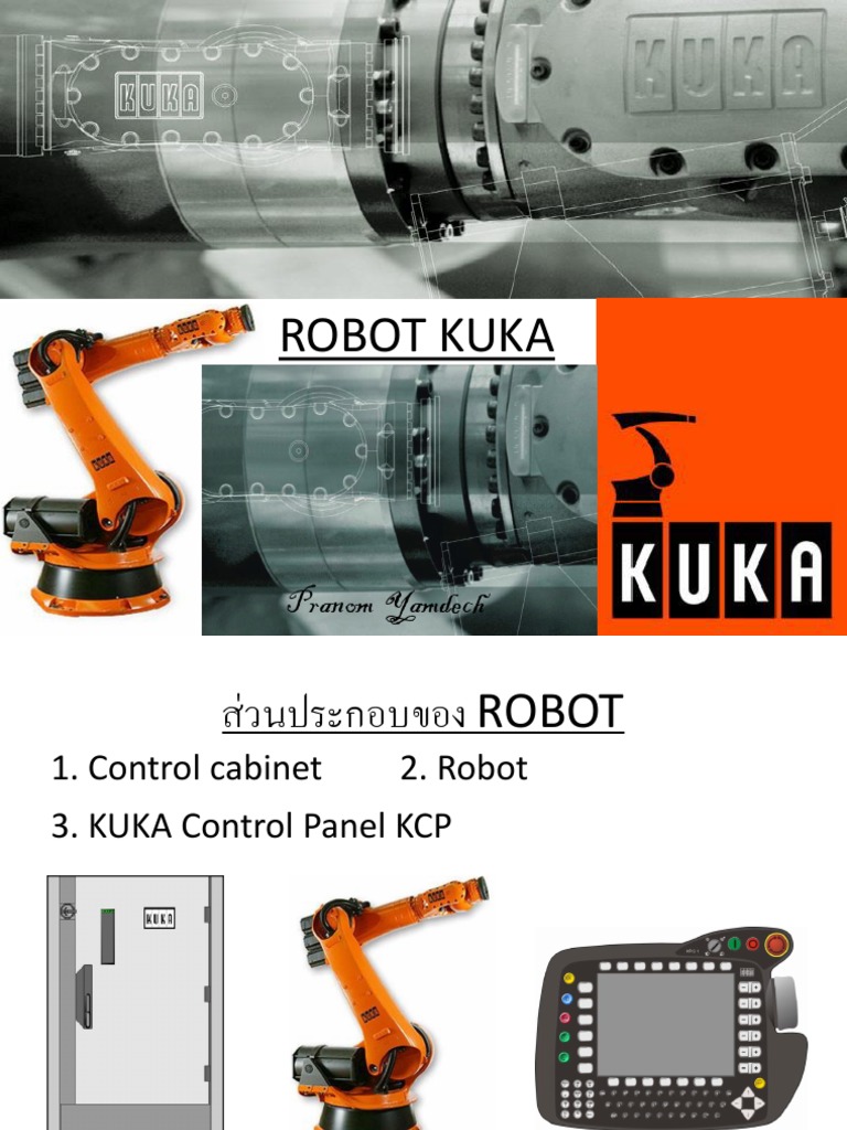Training ROBOT KUKA 1.ส่วนประกอบ PDF | PDF