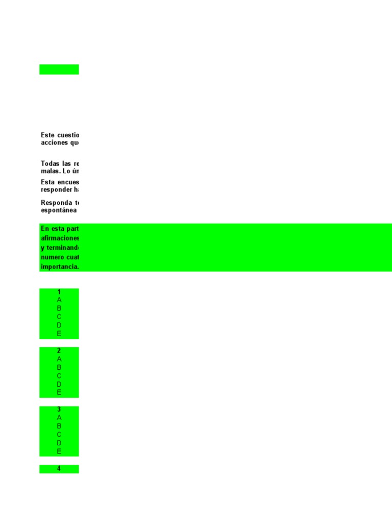 PRUEBA DE CMT Daniel Cuenca | PDF | Science | Ciencia humana