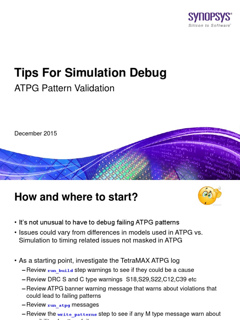 Tips For Simulation Debug PDF | PDF | Electronics | Computer Engineering