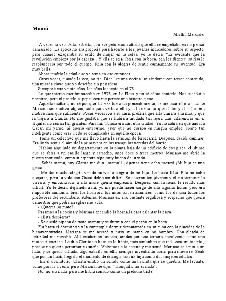 Mercader, Martha - Mama | PDF