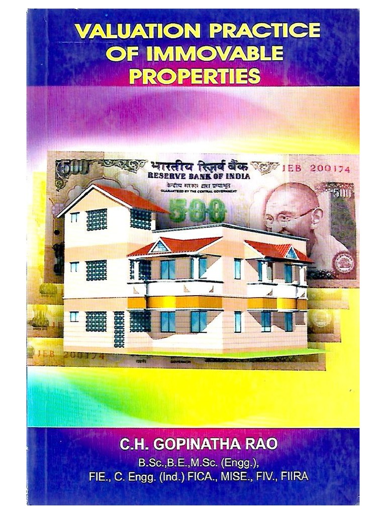 Valuation Practice of Immovable Properties | PDF