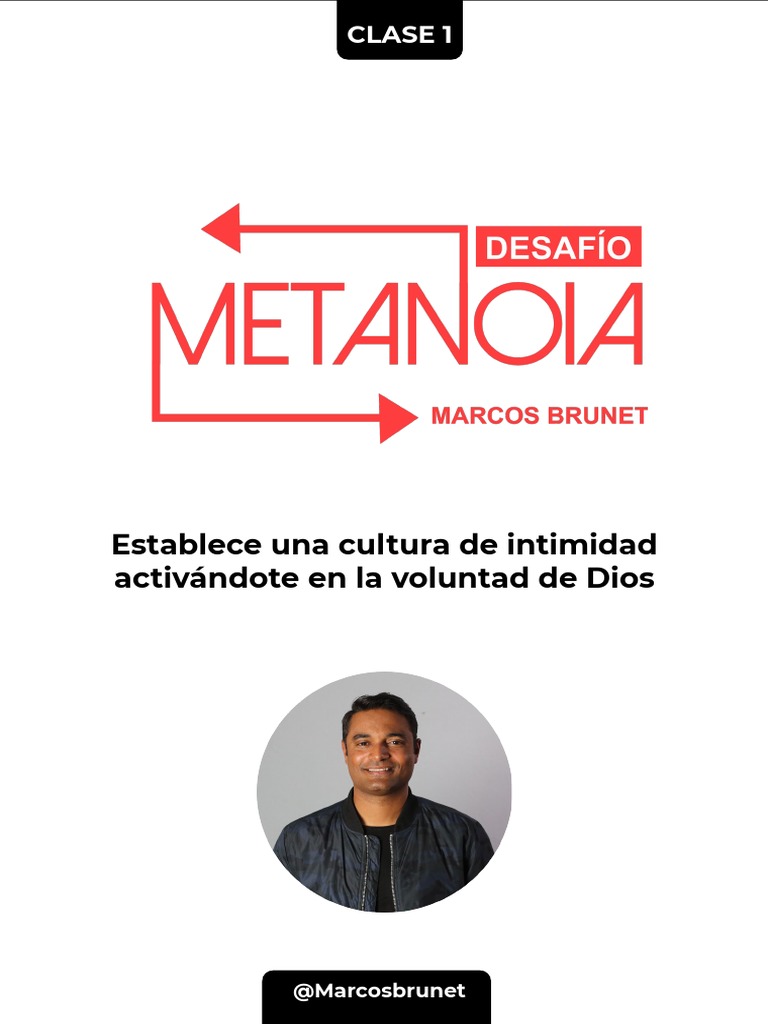 CLASE 1 - Tarea Desafio Metanoia | PDF