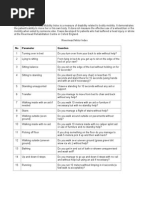 Functional Independence Measure (FIM ) Instrument | PDF