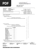 CT Scan Result Sample Template | PDF | Radiology | Ct Scan